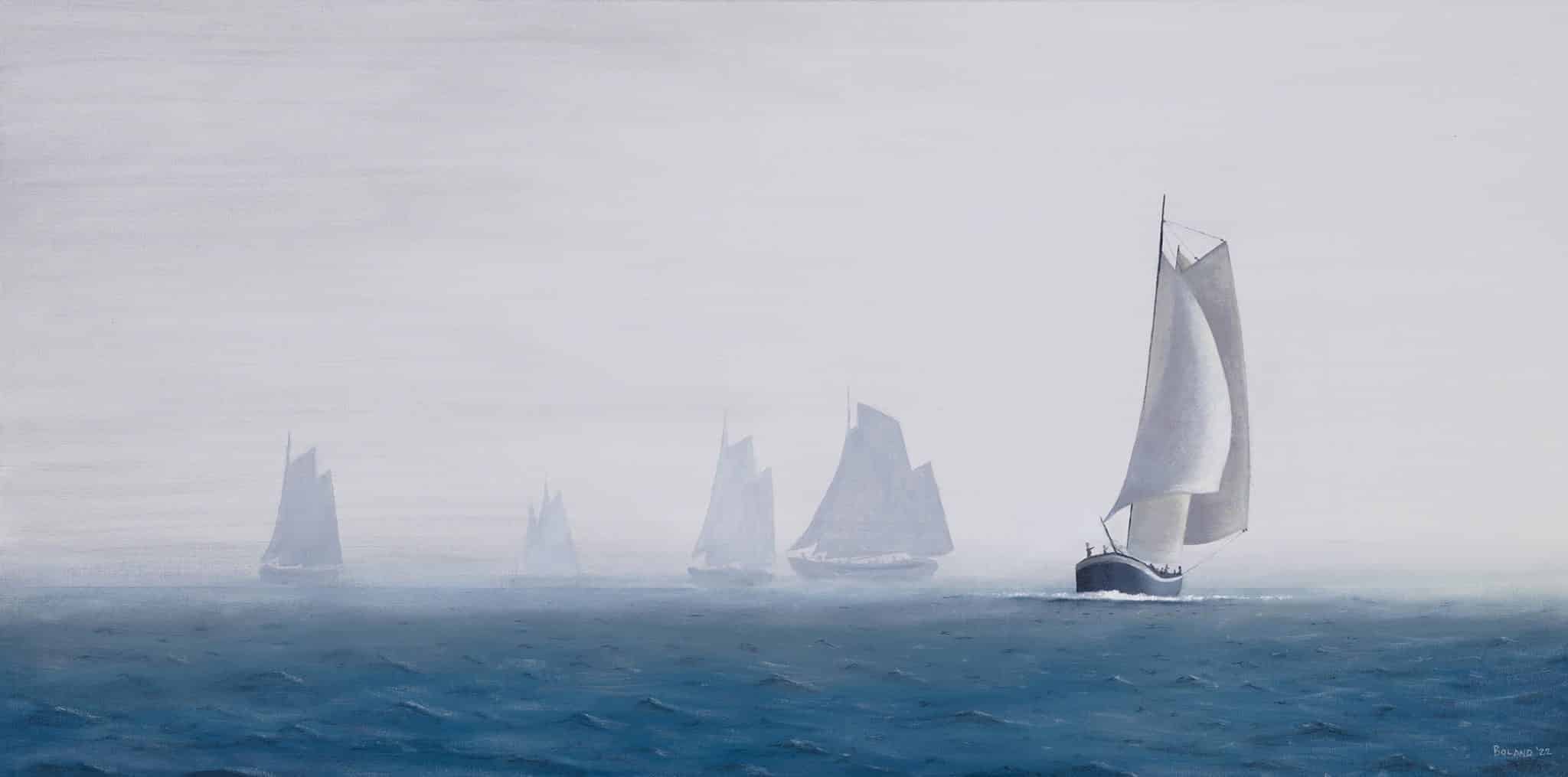 The Canvas As Time Machine: Tom Boland at the Berta Walker Gallery ...